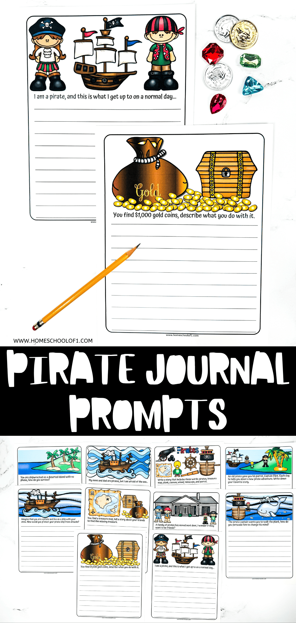 Free Pirate Writing Prompts