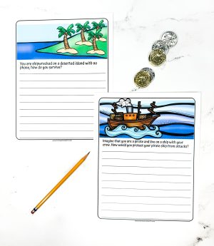 Free Pirate Writing Prompts