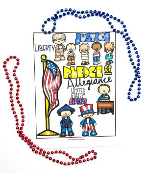 Free Pledge of Allegiance Coloring Page