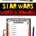 Star Wars Word Scramble (Easy & Hard Versions)