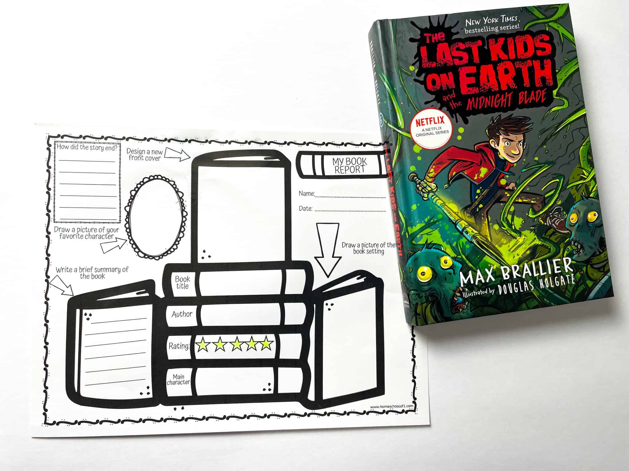 Free 3rd Grade Book Report Template
