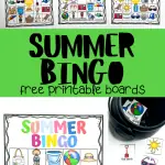 Summer Bingo Printable | A Free Game For Kids