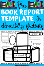 Free 3rd Grade Book Report Template