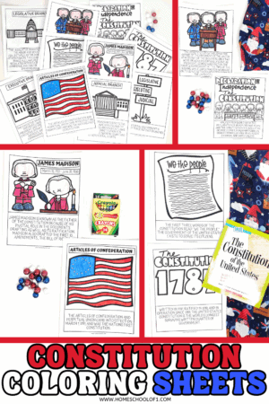 10 Free Constitution Coloring Pages