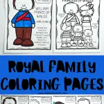 Free Royal Family Coloring Pages | 12 Fun Printables