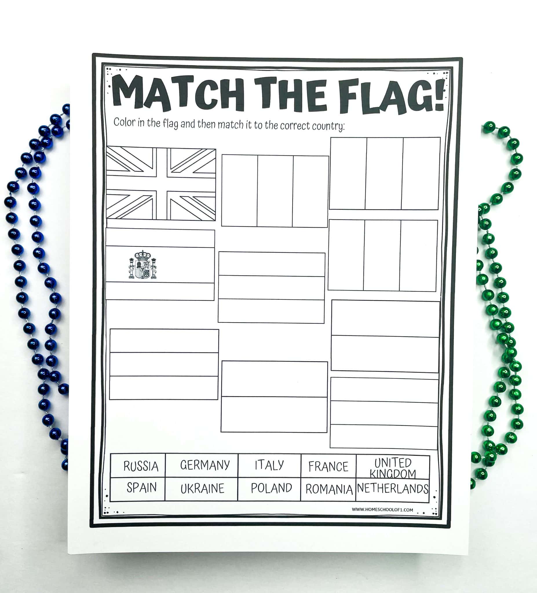 Free Europe Worksheets for Kids to Explore Geography