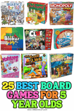 Board Games for 5 Year Olds We Played Over and Over Again