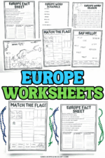 Free Europe Worksheets for Kids to Explore Geography