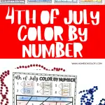 9 Free 4th of July Color By Number Printables