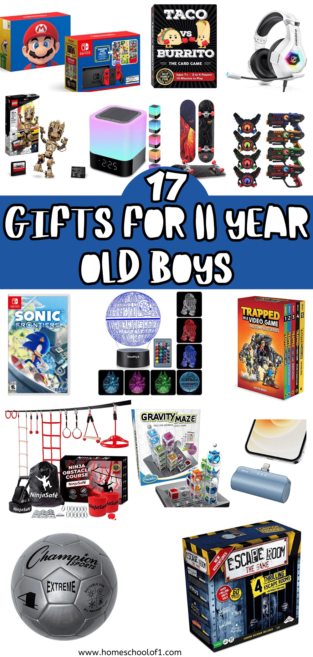 Gifts for 11 Year Old Boys That Are Actually Cool