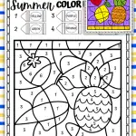 9 Free Summer Color by Number Printables