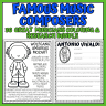 Free Famous Composer Worksheets