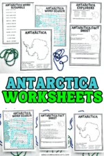 Free Printable Antarctica Worksheets for Kids