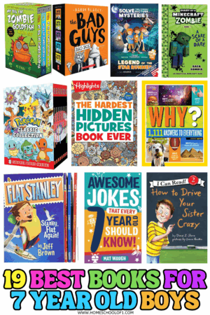 Books for 7 Year Old Boys That Actually Kept My Son Reading