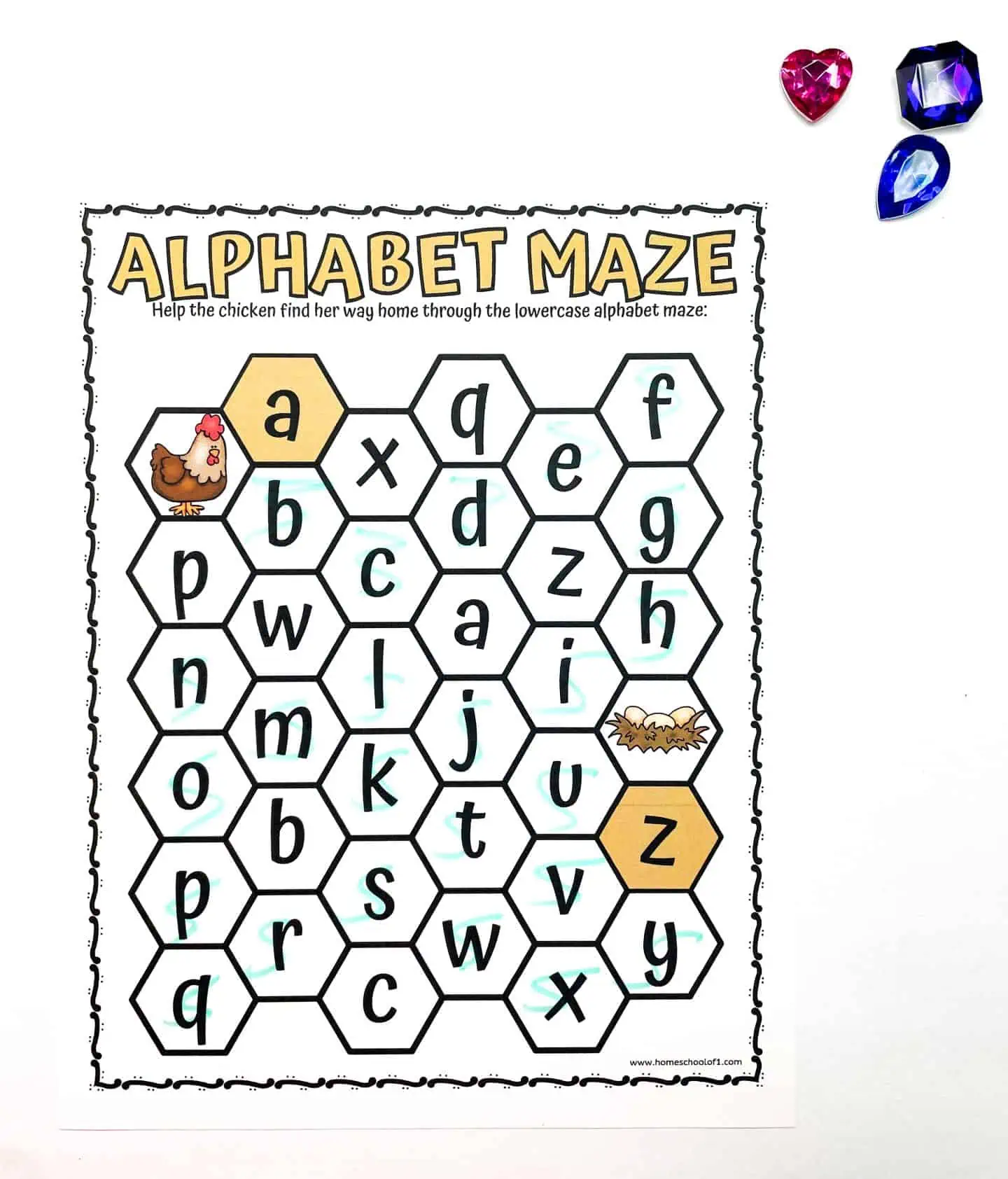 Chicken Worksheets for Preschoolers (Free Printables)