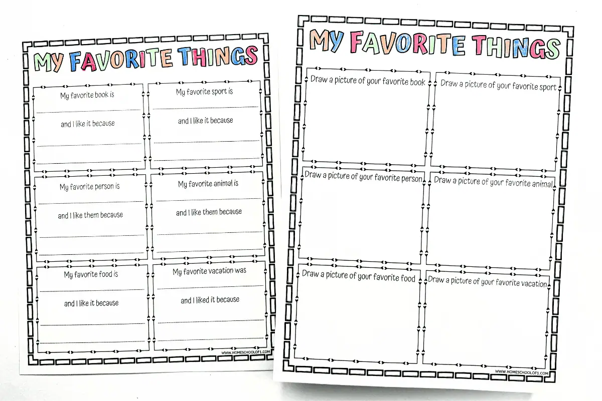 Printables Archives - Page 23 of 46 - Homeschool of 1