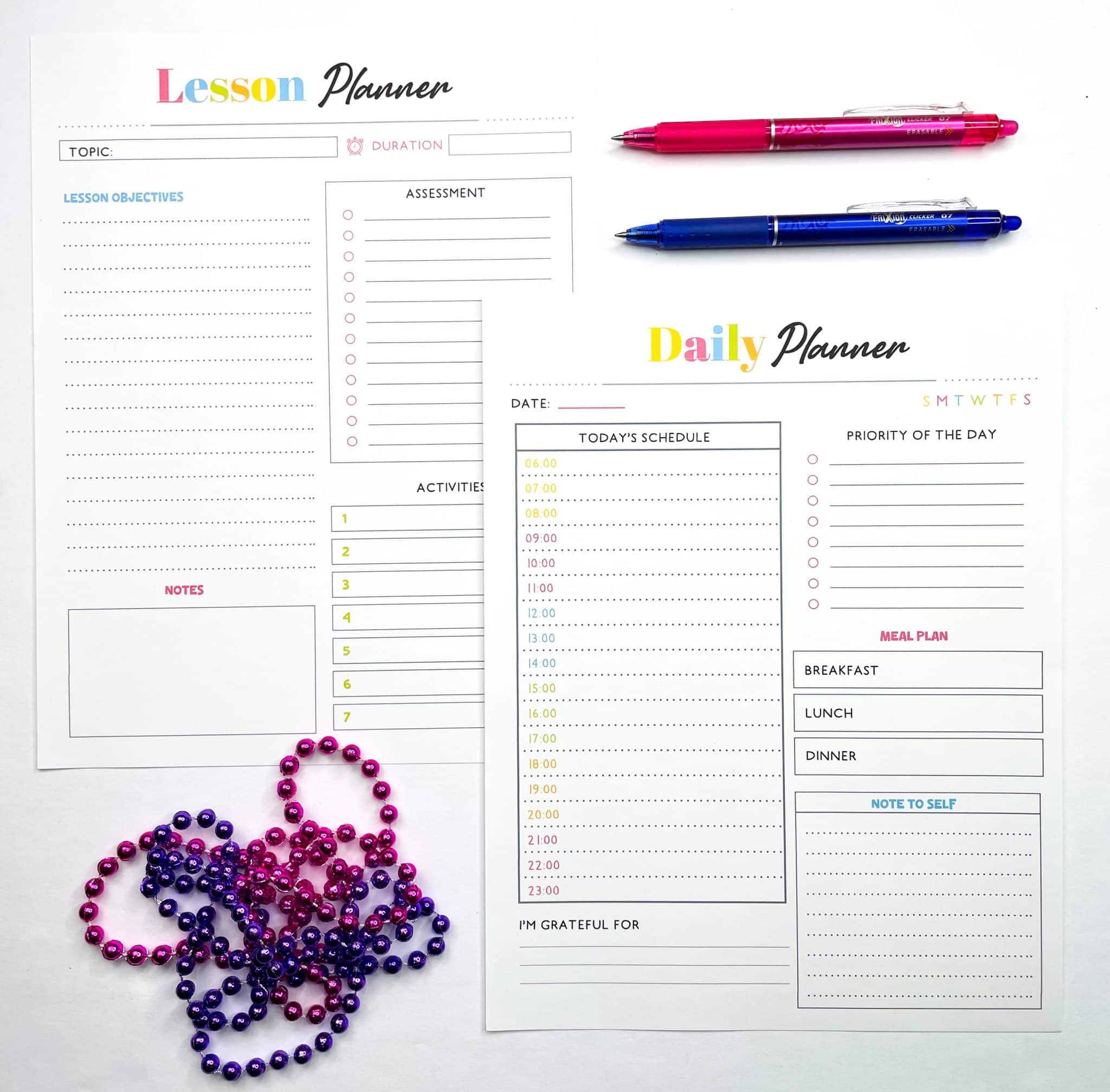 Free Printable Homeschool Planner (13 Pages You’ll Actually Use)