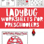 Free Ladybug Worksheets for Preschool Kids