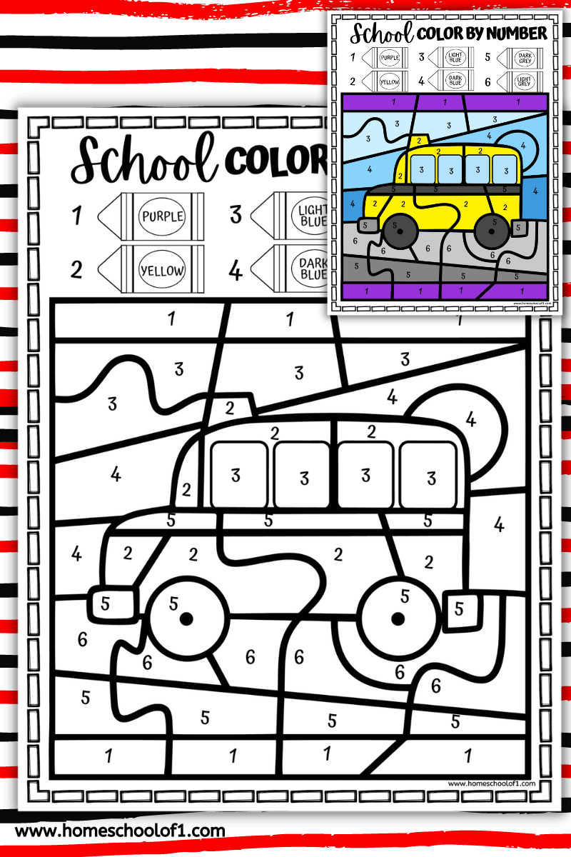21 Free First Day of School Worksheets - Homeschool of 1