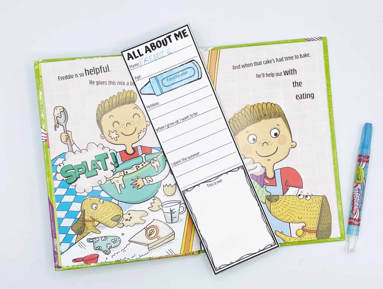 Free Back to School Bookmark Printable