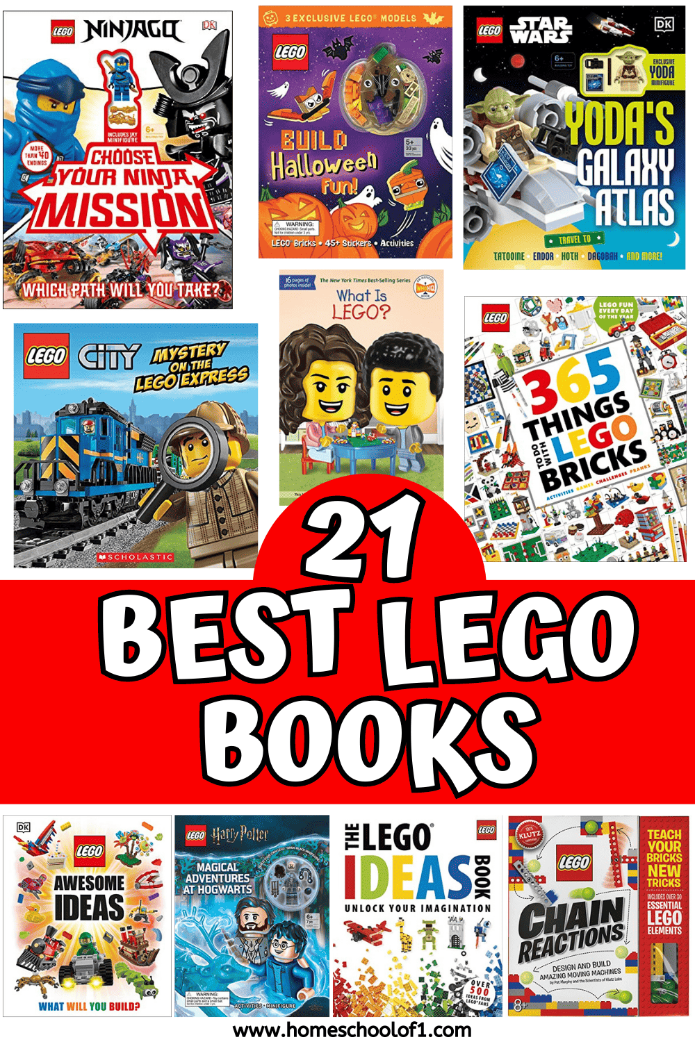 21 Best LEGO Books for Kids Who Love to Build