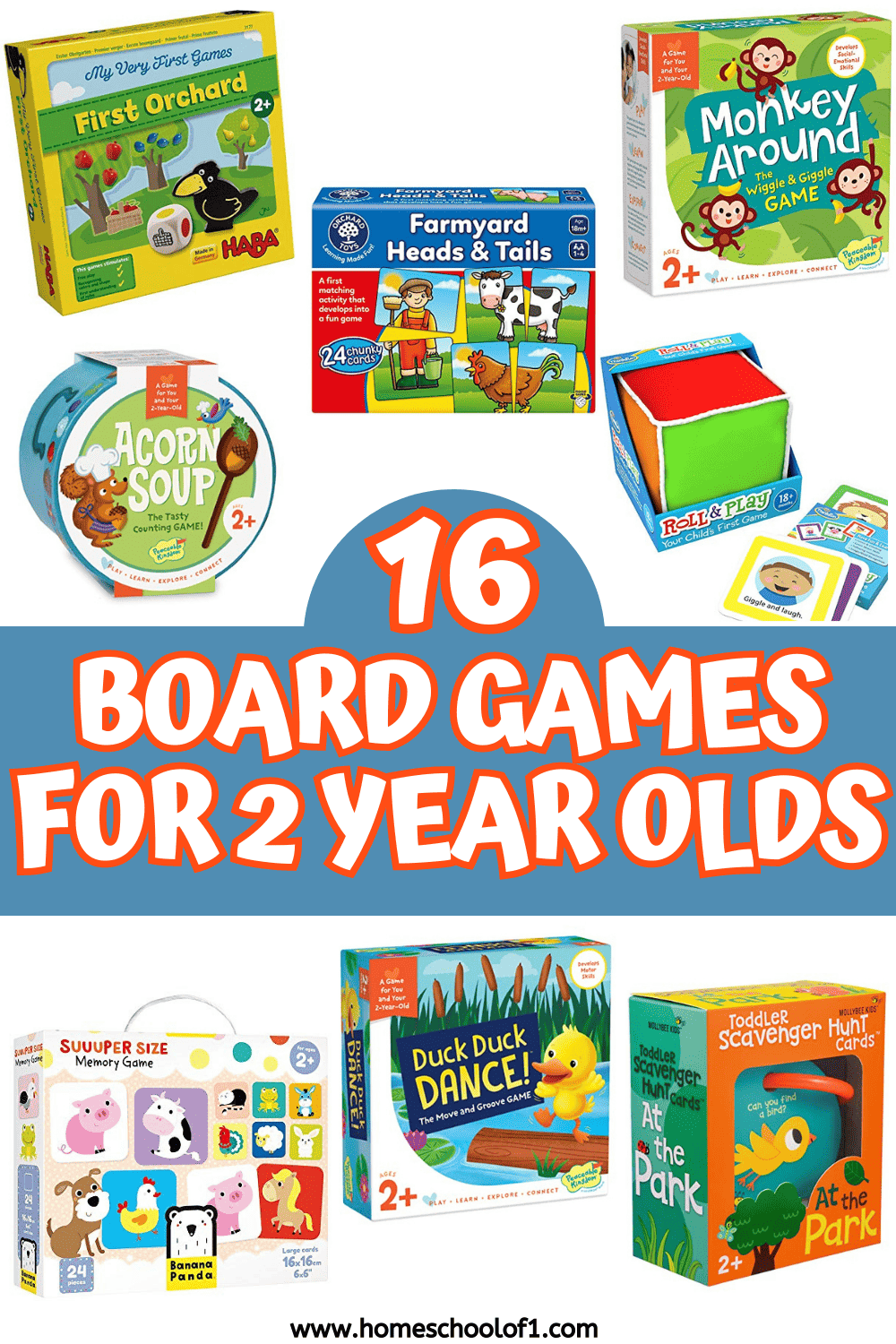 Board Games for 2 Year Olds That Teach Through Play
