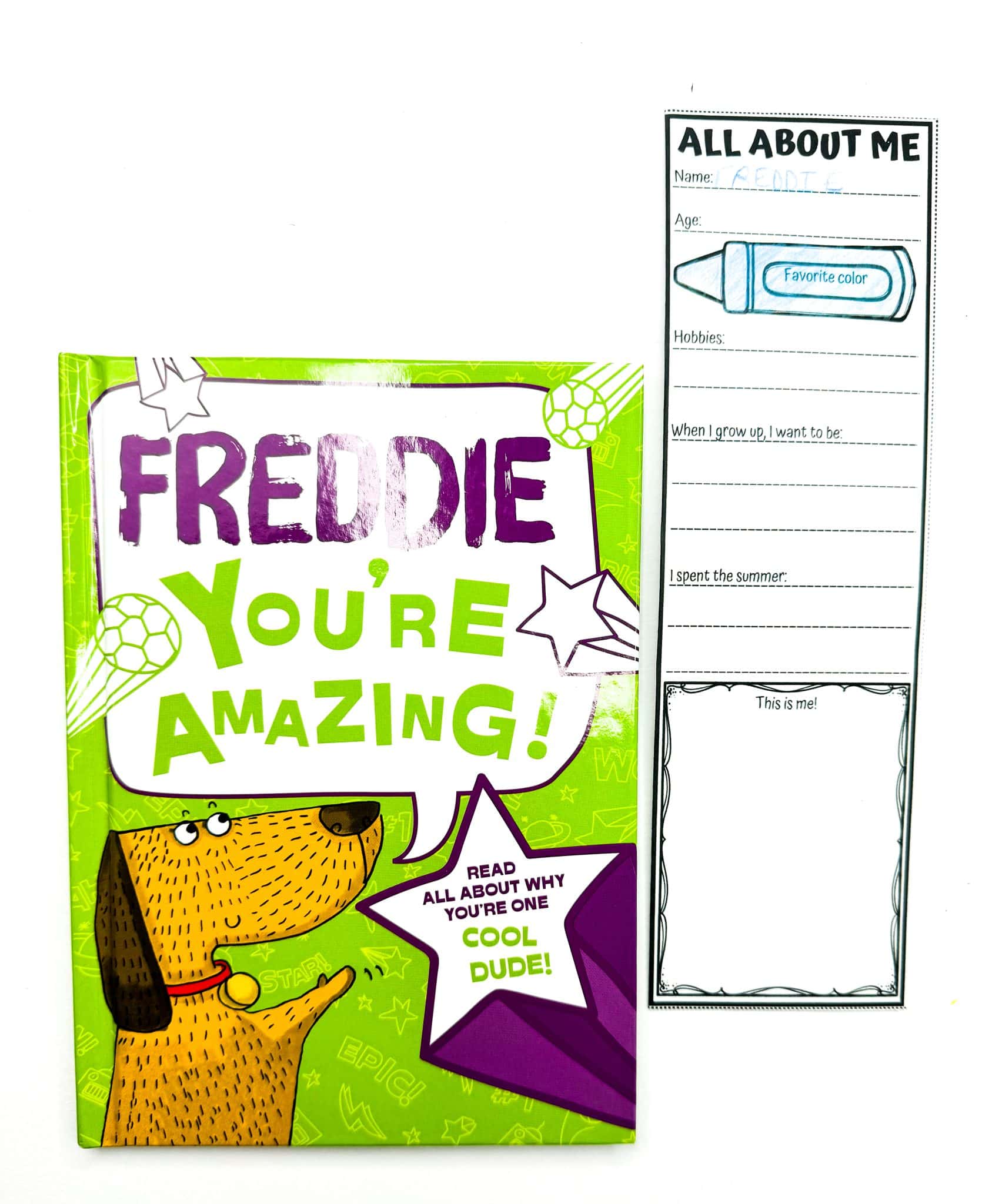 Free Back to School Bookmark Printable