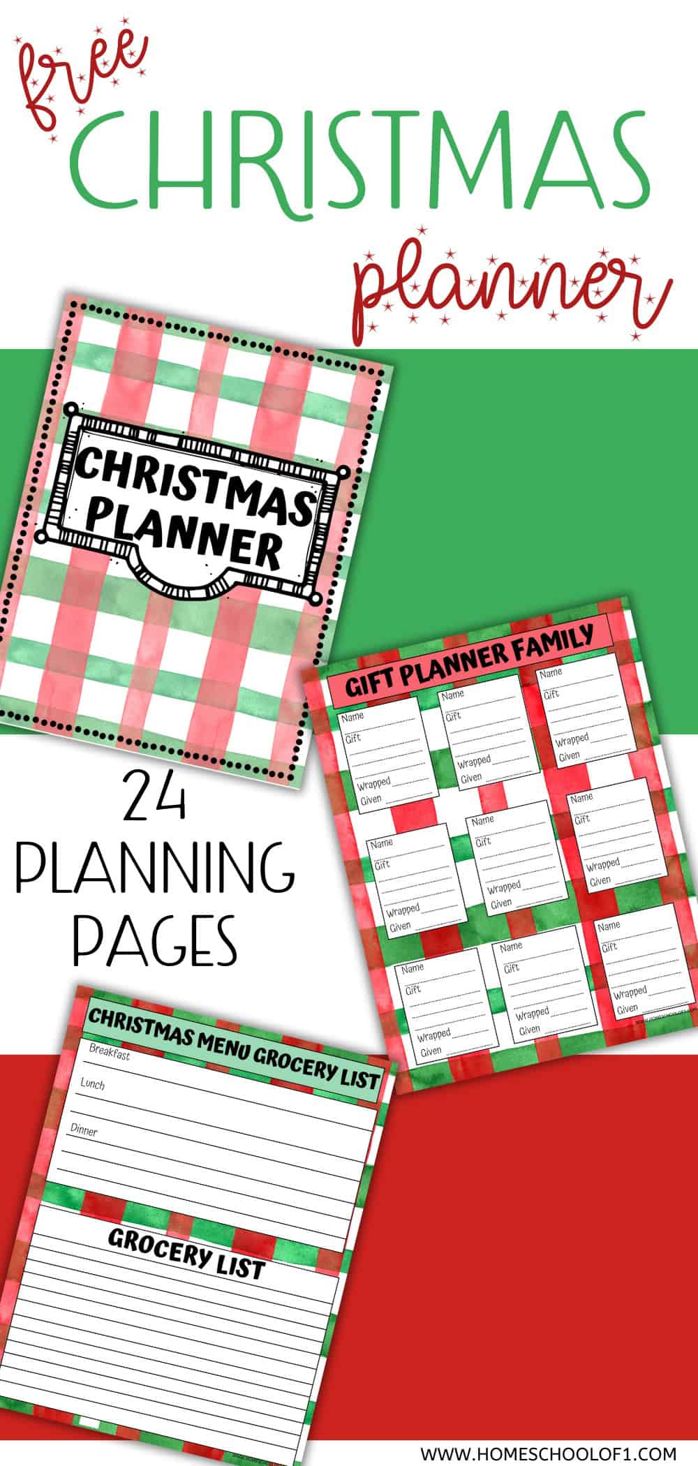 Free Printable Christmas Planner to Organize Your Holiday Season