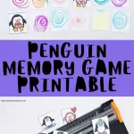 Free Penguin Memory Game Printable