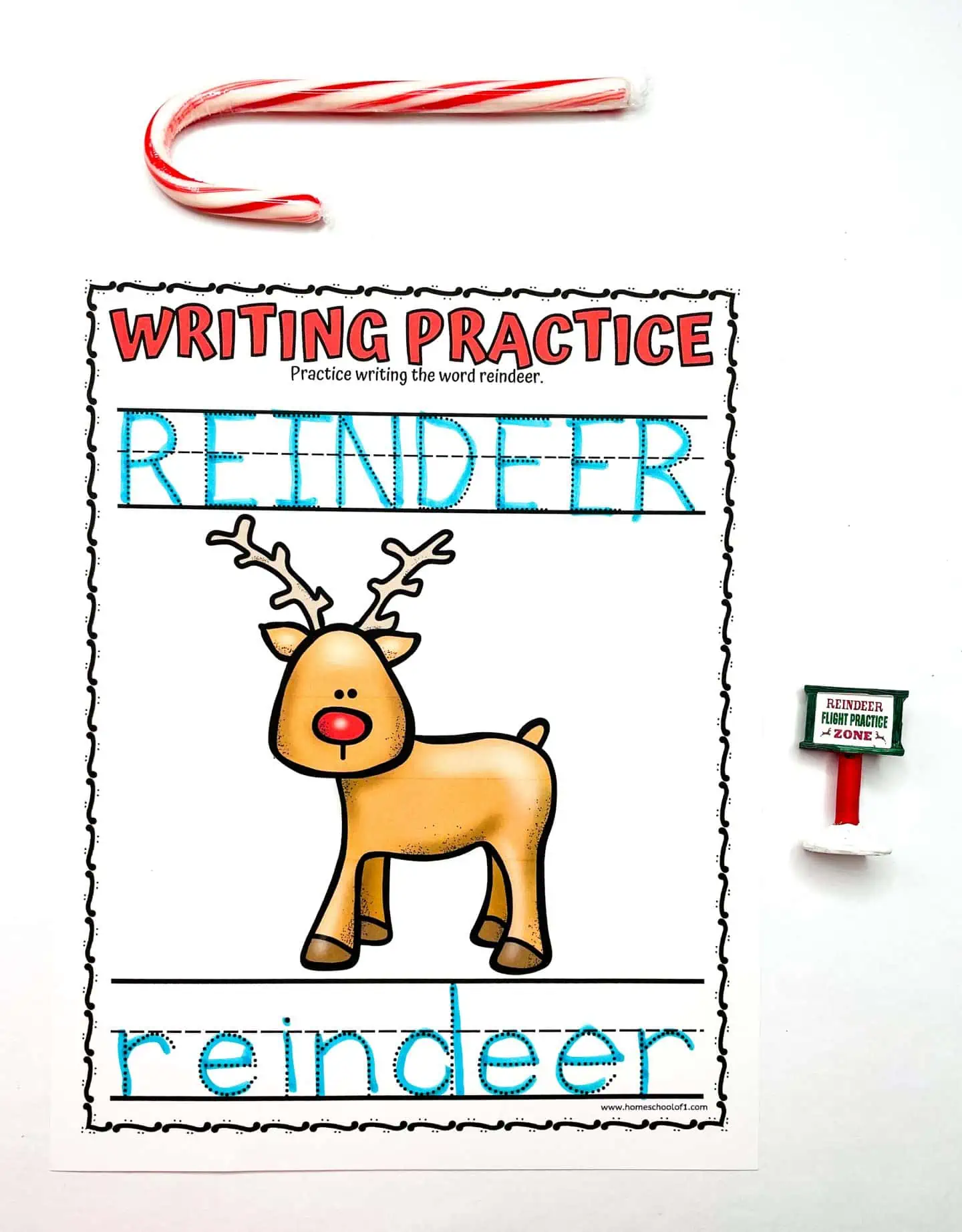 Reindeer Worksheets for Preschoolers (Free Printables)