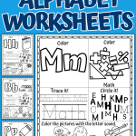 Free Back to School Alphabet Coloring Worksheets