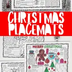 4 Free Printable Christmas Placemats for Fun at the Table
