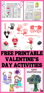 Free Printable Valentine's Day Activities for Kids