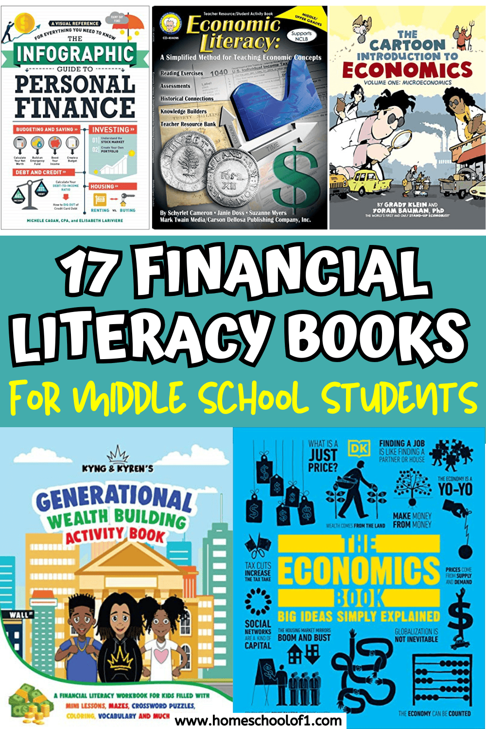 Financial Literacy Books for Middle School Students