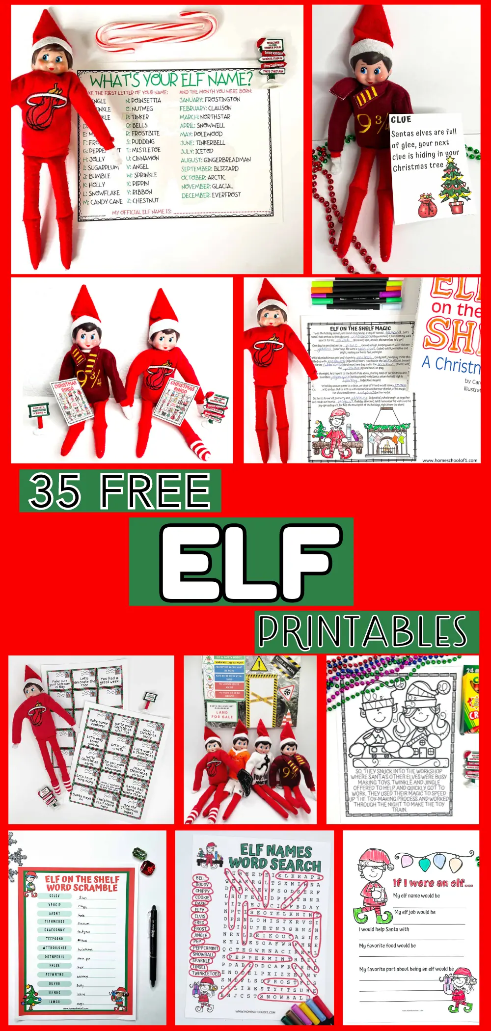 35 Best Elf on the Shelf Printables For Free