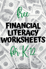 23 Free Financial Literacy Worksheets for Kids K-12