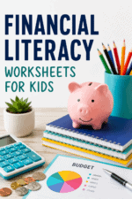 Financial Literacy Worksheets (Free PDF Printables for Kids K–12)