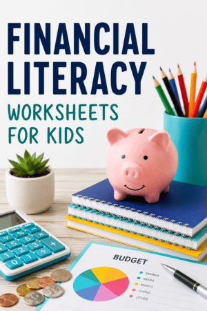 Financial Literacy Worksheets (Free PDF Printables for Kids K–12)
