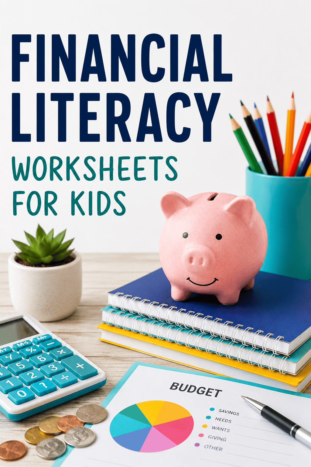 Financial Literacy Worksheets (Free PDF Printables for Kids K–12)