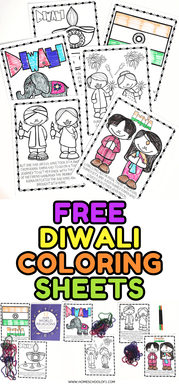 Free Printable Diwali Coloring Pages