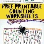 31 Free Printable Counting Worksheets | Count to 10