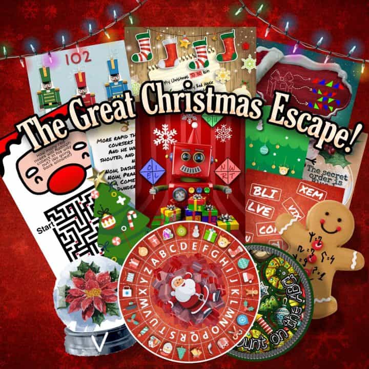 Christmas Escape Room Ideas for Kids