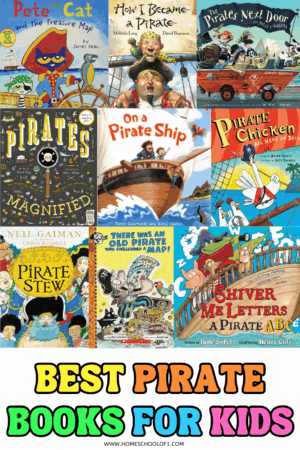 Favorite Pirate Books for Kids From Preschool to Middle School