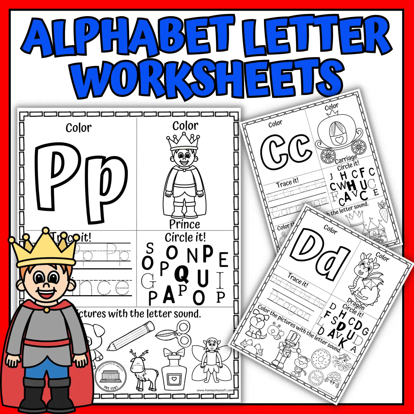 71 Free Preschool Alphabet Worksheets