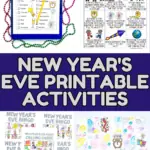Free New Year's Eve Printables For Kids