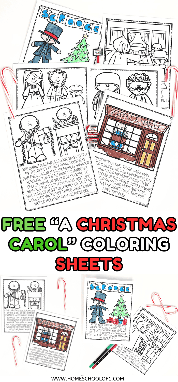 Free A Christmas Carol Coloring Pages
