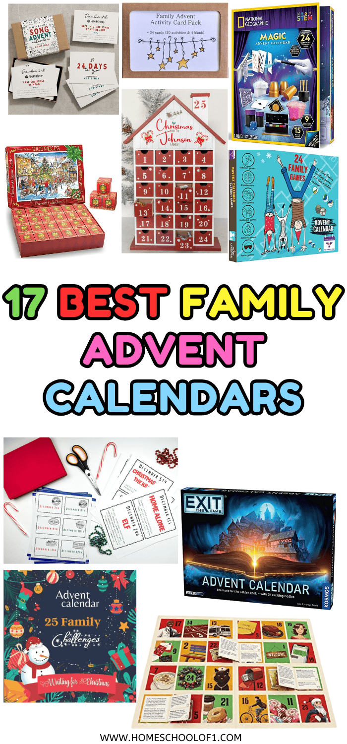 17 Best Family Advent Calendars For a Fun Countdown