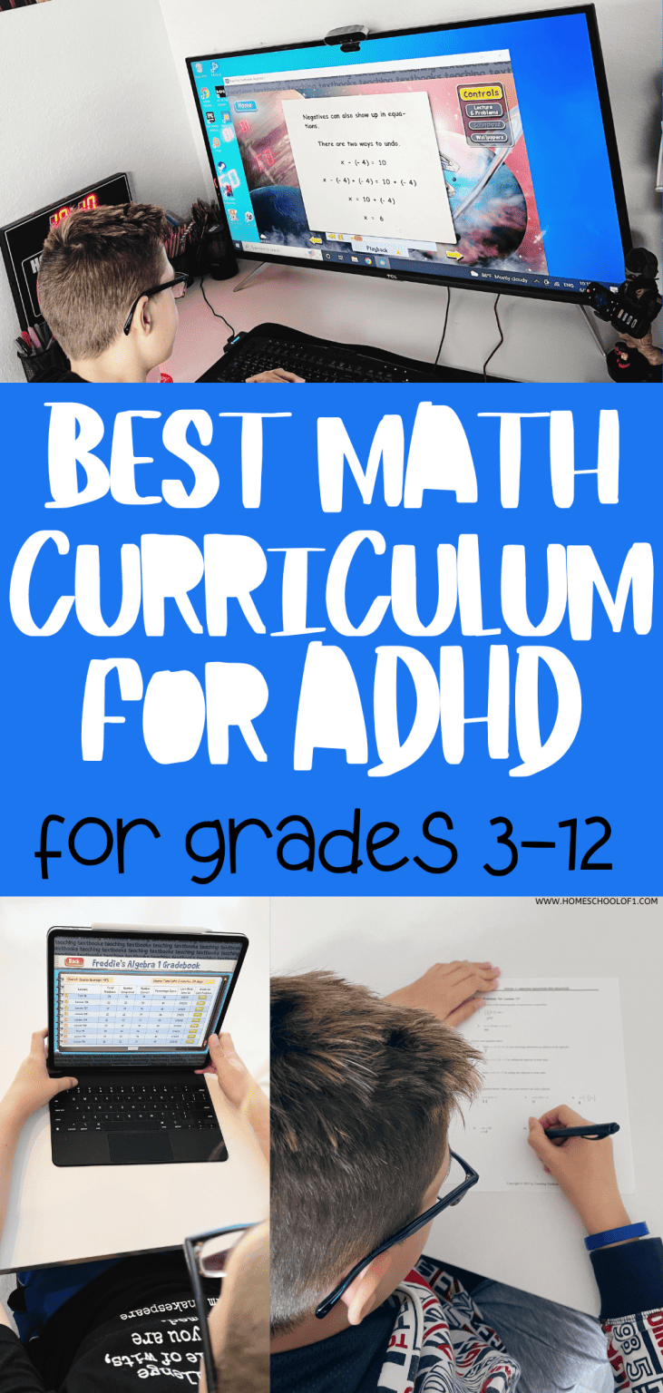 Best Math Curriculum for ADHD - A Child's Perspective