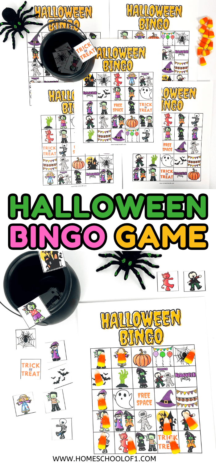 Free Halloween Bingo Printable Cards