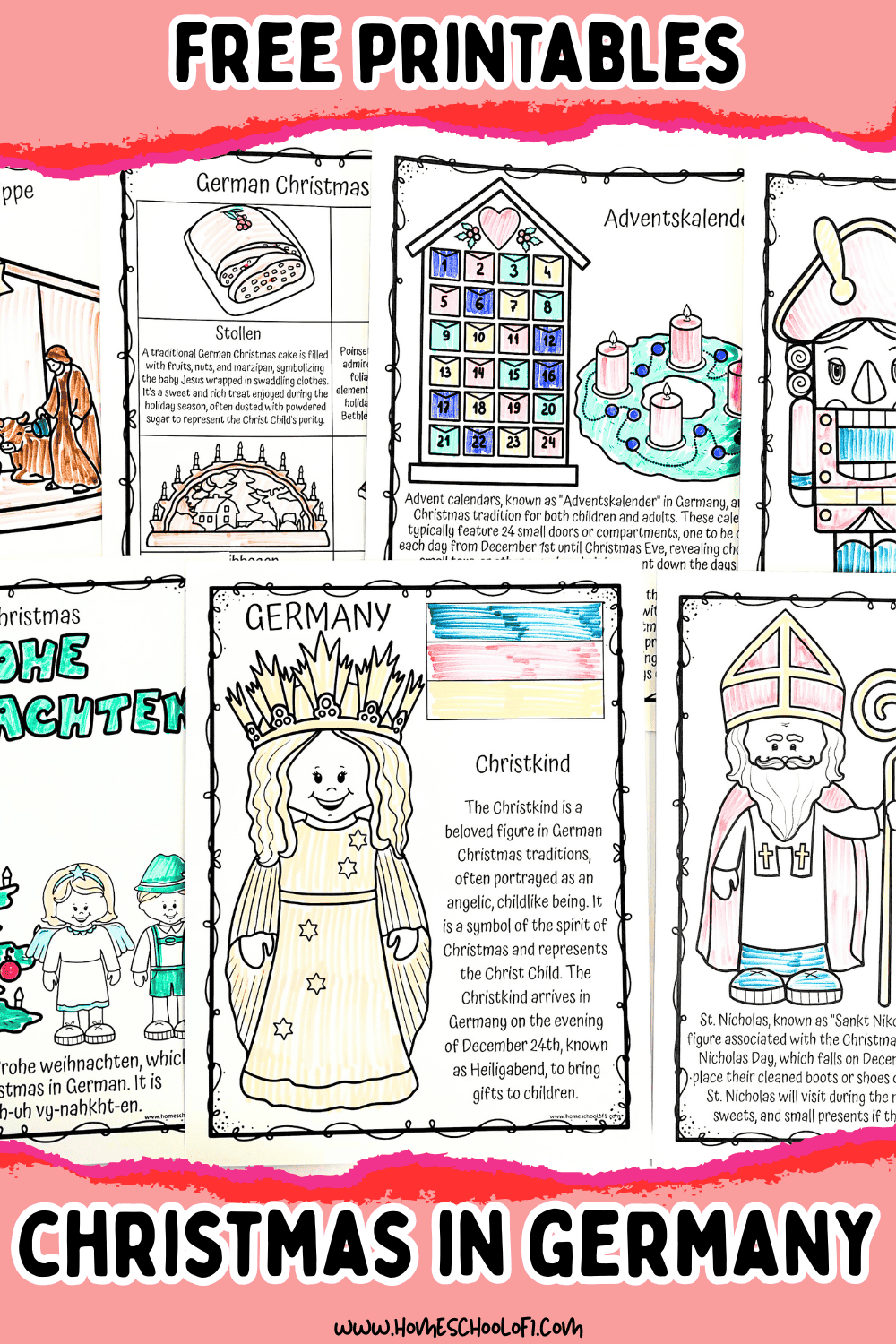 Free Christmas In Germany Worksheet